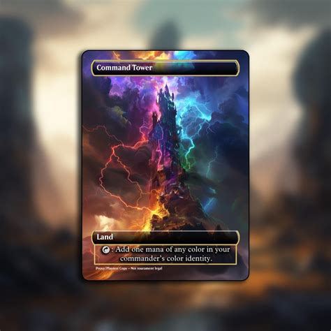 Command Tower Mtg Proxy Sorcerers Proxy Shop