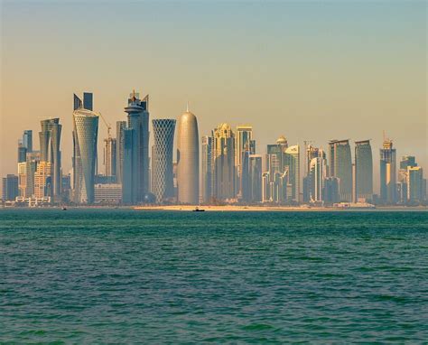Qatar Skyline Wallpapers Top Free Qatar Skyline Backgrounds