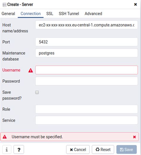 Amazon Web Services Unable To Connect To An Postgresql Ec2 Instance