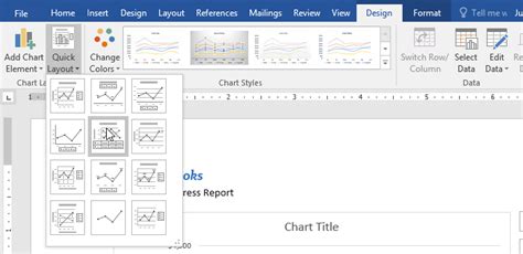 Word Formatting Charts And Graphs Varsity Education