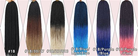 Crochet Braids Senegalese Twist Crochet Hair 7 Packs Pre