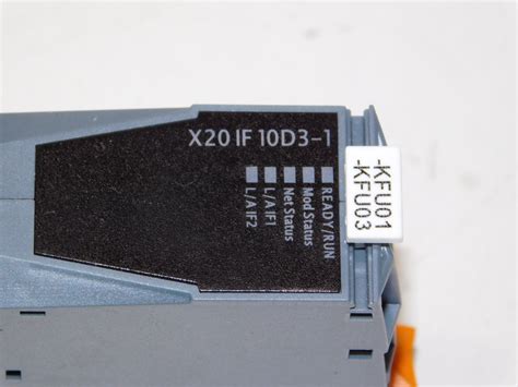 Bandr Automation X20 If 10d3 1 Plc Controller Interface Module X20if10d31