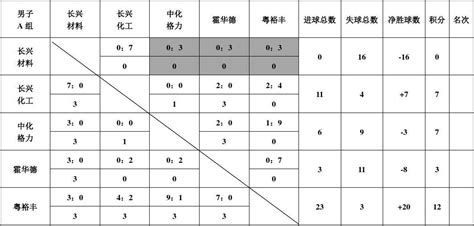 足球比赛积分表0113word文档在线阅读与下载免费文档