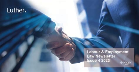 Robin Millward On Linkedin Labour And Employment Law Newsletter Issue 4 2023