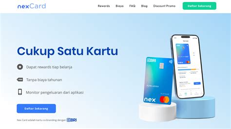 Nex Card: Kartu Kredit Pemula dengan Kemudahan dan Keuntungan yang ...