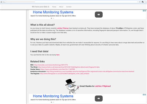 Comelec Breach Data Released Online Fully Searchable Malwarebytes Labs