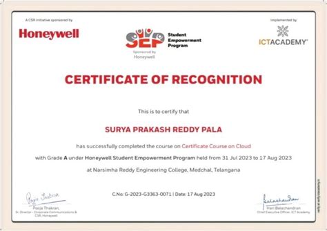 Surya Prakash Reddy Pala On Linkedin Hey Connections Im Happy To Announce That I Have