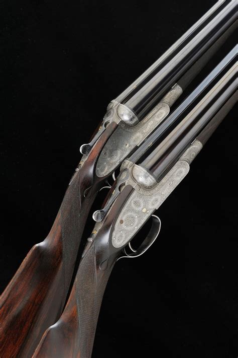 Sold At Auction Boss And Co A Pair Of 16 Bore Single Trigger Sidelock