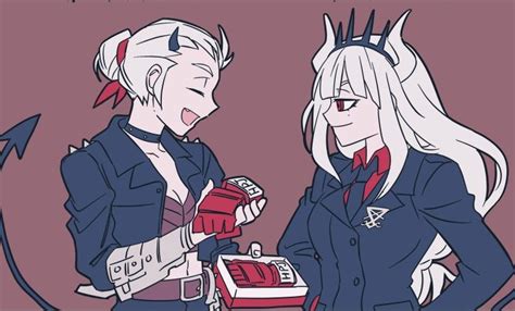 Helltaker에 있는 CblhСatahbl님의 핀 캐릭터 일러스트 여전사 애니메이션