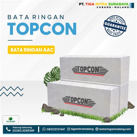 Jual Bata Ringan Topcon Bata Hebel Topcon Kab Malang Tiga Mitra