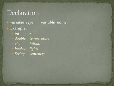 Ppt Primitive Variables Powerpoint Presentation Free Download Id