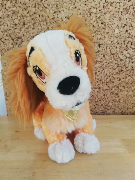 Disney Lady And The Tramp Plush Soft Toy Disney Store Exclusive 11” Toy