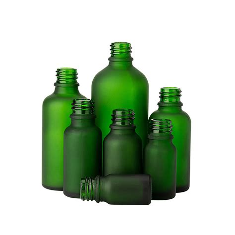 Cosmetics Green Packaging Skincare Cosmetics Jars And Bottles Without Lids Cosmetic Packaging