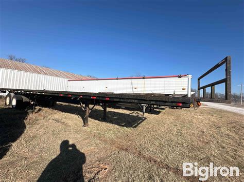 Hobbs Ta Flatbed Trailer Transportation Bigiron