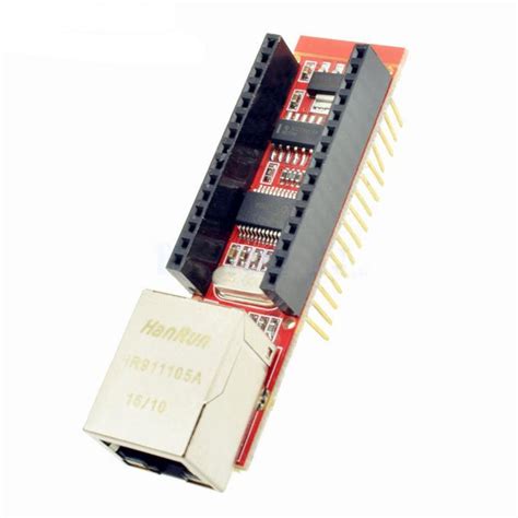 Ethernet шилд ENC28J60 для Arduino Nano V3 купити в Києві та Україні