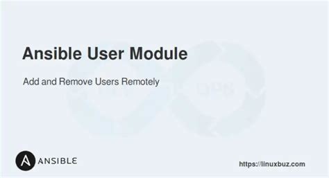Add Users And Groups Using Ansible User Module