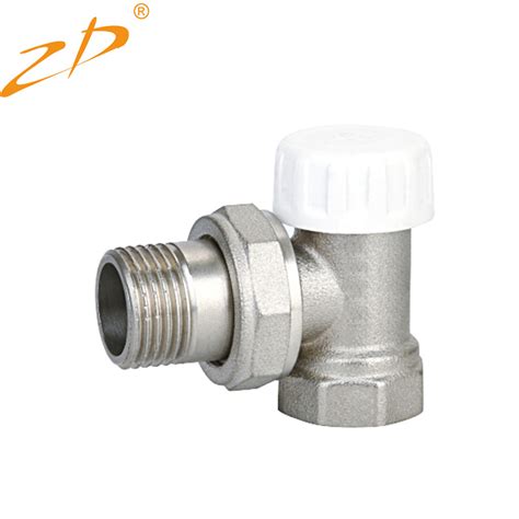 Dn15 Sealed Interface Angle Valve Connecting Metal Pipes Thermostatic