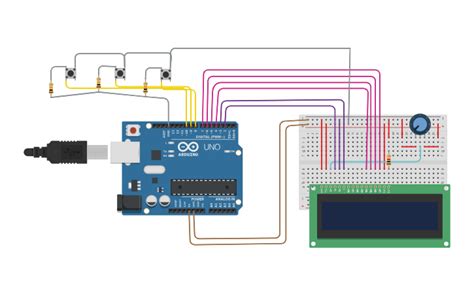 Circuit Design Digital Clock Tinkercad