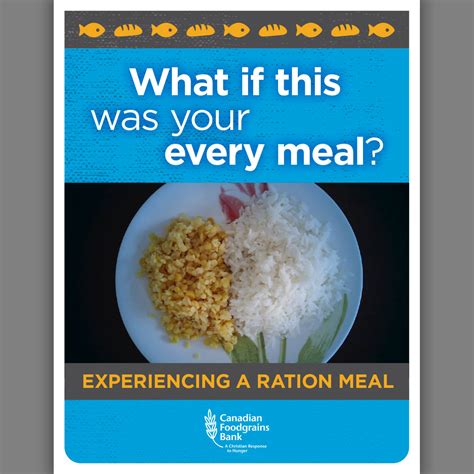 Experiencing A Ration Meal Canadian Foodgrains Bank