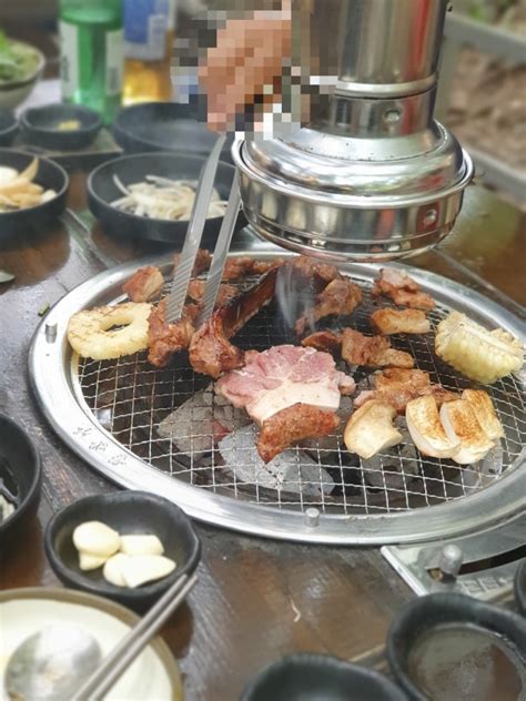 닭숯불구이 옥정가든장성맛집계곡식당숲속식당광주근교 네이버 블로그
