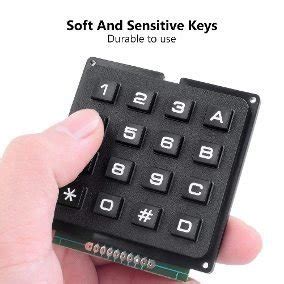 Teclado Botonera X Matrix Negro Telefono