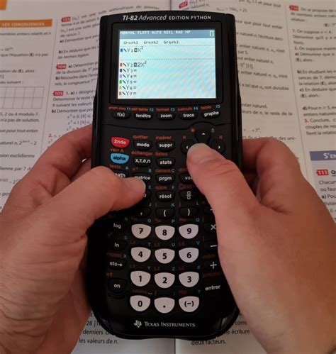 Calculatrice Ti 82 Advanced édition Python