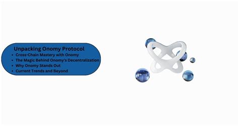 Onomy Protocol A New Era In Forex And Crypto