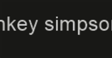 Helper Monkey Simpsons Episode Imgur