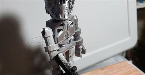 Lego Terminator Lg Minifig X4 Por Spaceman Spiff Descargar Modelo