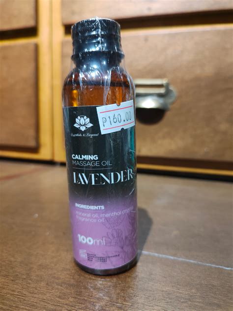 Massage Oil Lavender 100ml Meds For All