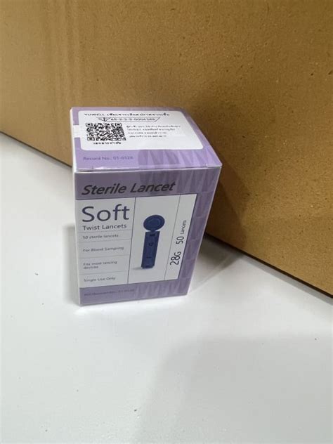 Soft Twist Lancets Sterile Lancet แบบออน บรรจ ชน กลอง Lazada co th