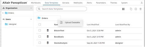 altair panopticon real time installation and reference help uploading