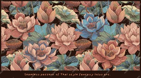 Premium Vector Vector Seamless Pattern With Beautiful Hand Drawn