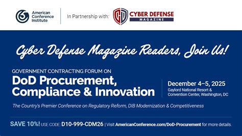 Acis Government Contracting Forum On Dod Procurement Compliance