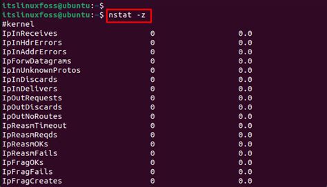 Nstat Linux Command Its Linux Foss