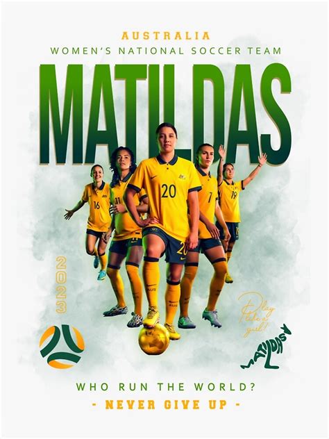 Matildas Poster For Sale By Manfredubaker Redbubble