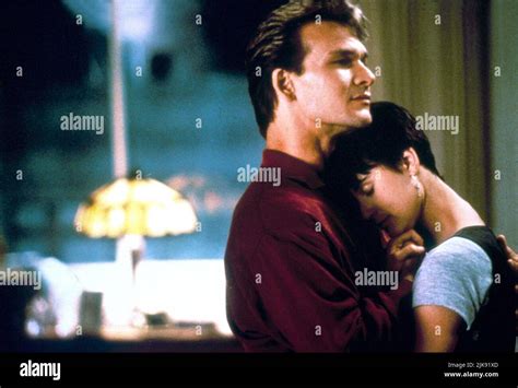 Patrick Swayze And Demi Moore Film Ghost Usa 1990 Characters Sam Wheat