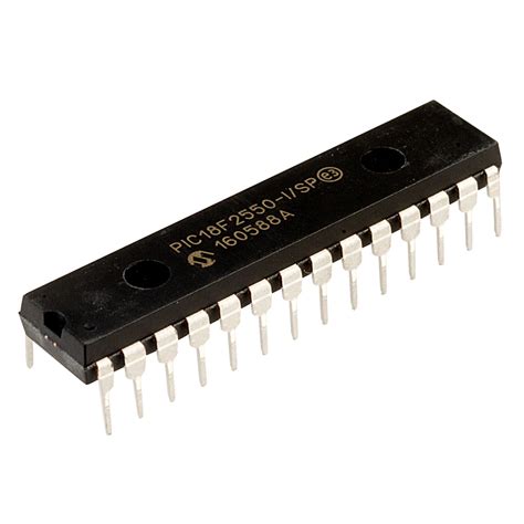Microchip Pic18f2550 Isp 8 Bit Microcontroller 48mhz Spdip28 Rapid Electronics