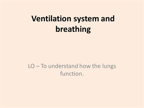 Breathing Teaching Resources