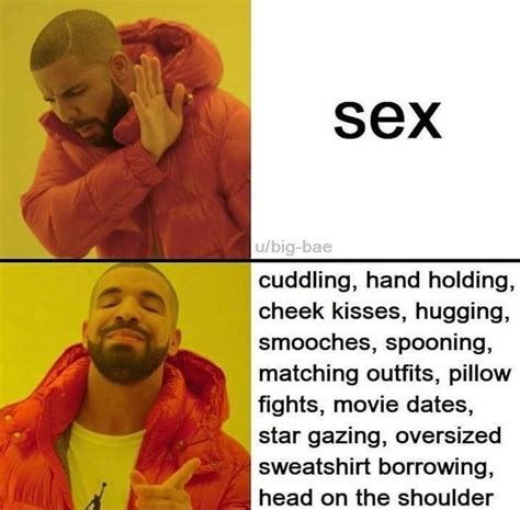 SEX Cuddling Hand Holding Cheek Kisses Hugging Smooches Spooning Matching Outfits Pillow