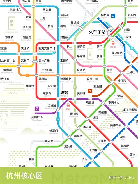 杭州轨道交通线路图四期地铁建设规划 知乎