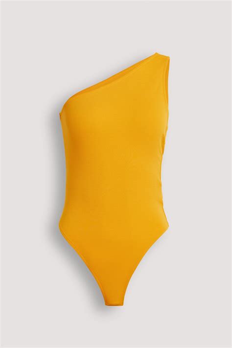 Clean Cut Bodysuit Orange Na Kd