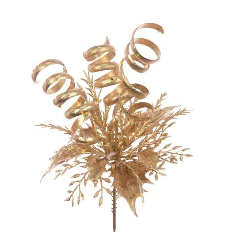 Metallic Twirled Foliage Spray Cowell S Garden Centre Woolsington