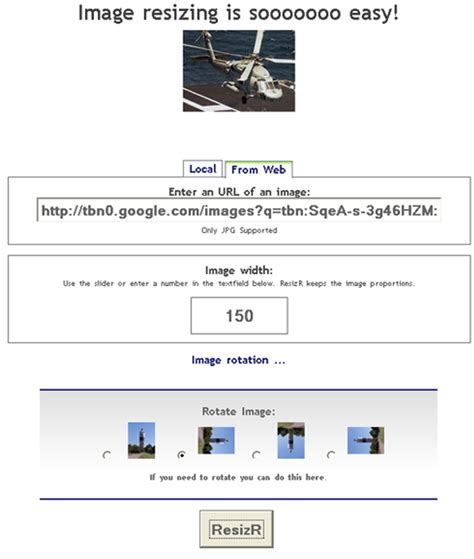 how to resize rotate and download images pictures online for free