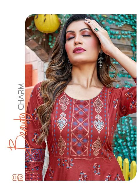 Hirwa Samantha Vol 4 Rayon Kurtis Collection At Best Price