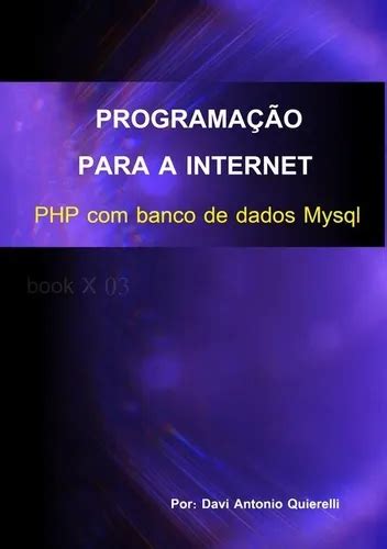 Livro Programação Para Internet Mercadolivre
