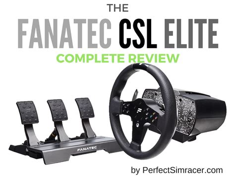 Fanatec CSL Elite Review (XboxOne, PC) 🏁 PerfectSimracer.com