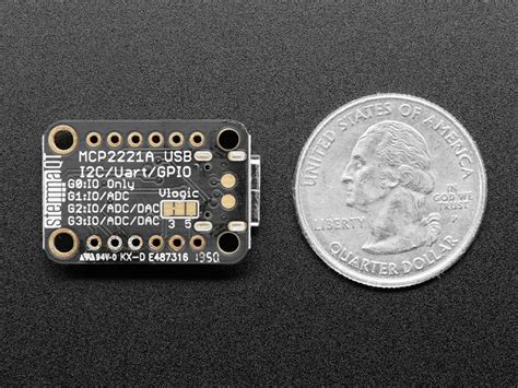 Adafruit Mcp2221a Breakout General Purpose Usb To Gpio Adc I2c Ste
