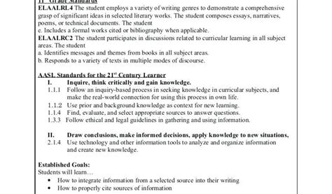 Technology Integration Lesson Plan Template Technology Lesson Plan