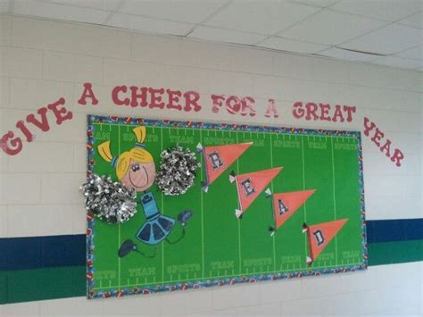 Give A Cheer For A Great Year Read Library Themes Team Theme Cheer